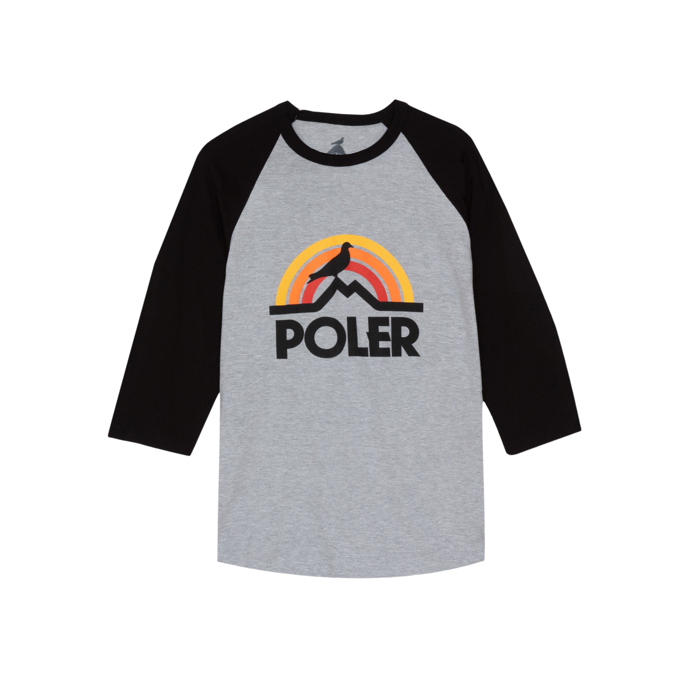 STAPLE x Poler Pigeon Rainbow Raglan Tee