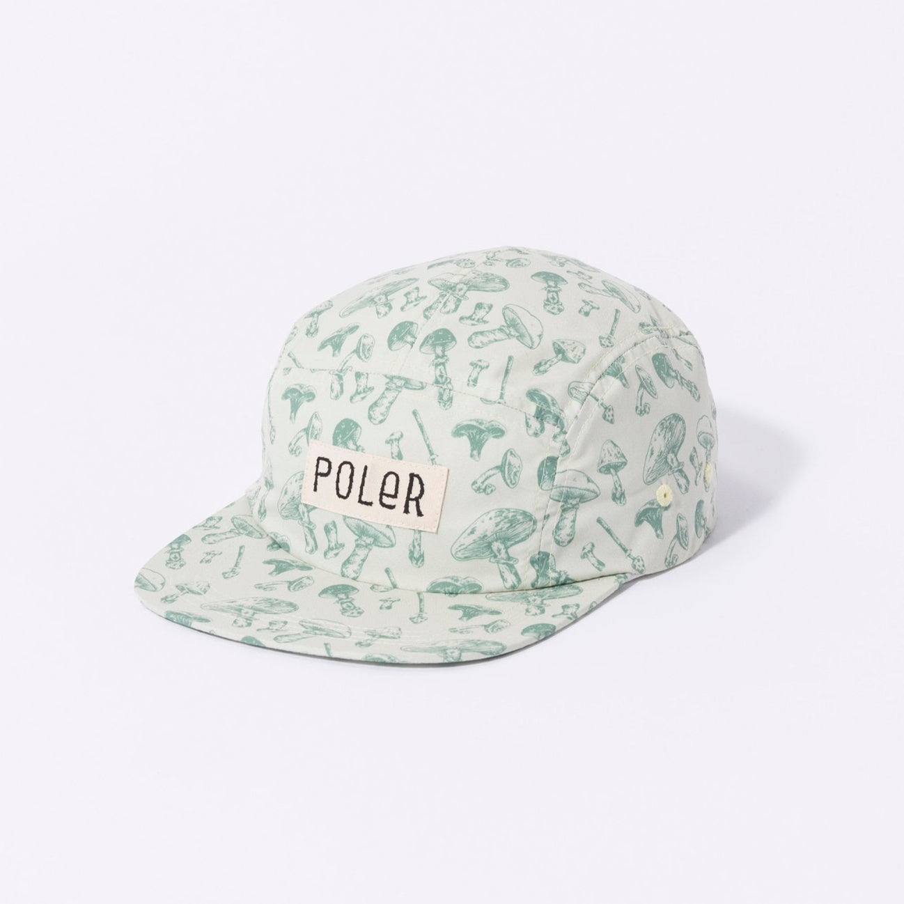 ALL OVER 5PANEL CAP NATURAL – Poler